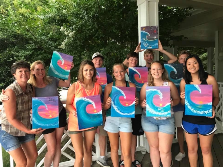 Local Color: Painting Parties and Fine Art – Art Classes & Fine Art