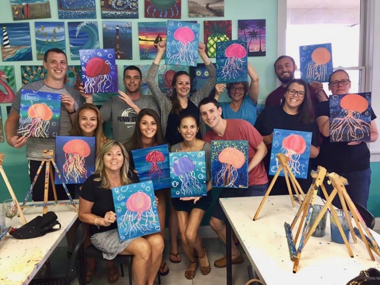 Local Color: Painting Parties and Fine Art – Art Classes & Fine Art