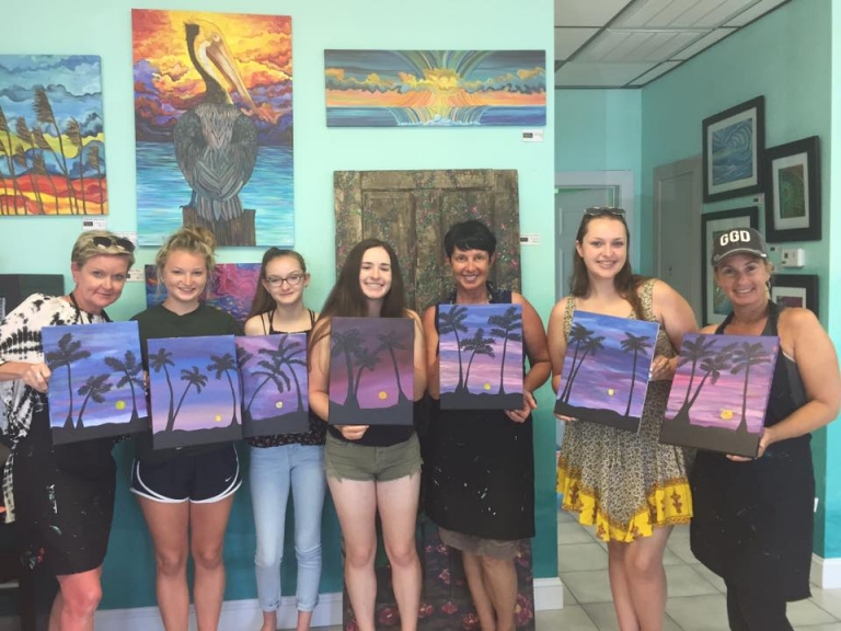 Local Color: Painting Parties and Fine Art – Art Classes & Fine Art